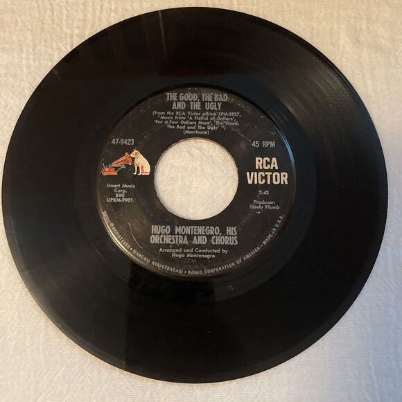 RCA Victor | Media | Hugo Montenegro The Good The Bad And The Uglymarch ...
